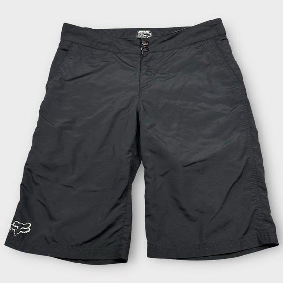 Fox | Shorts | Vtg Fox Racing Shorts 34 Black 2 Padded Liner Mtb Bmx ...